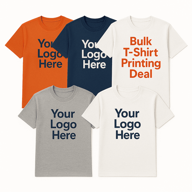 Bulk T-Shirt Printing Deal: 100+ Custom Tees | JaraPrint