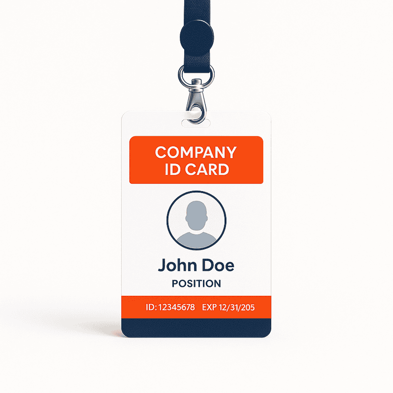 Company ID Card Design | Custom Branded Staff IDs | JaraPrint